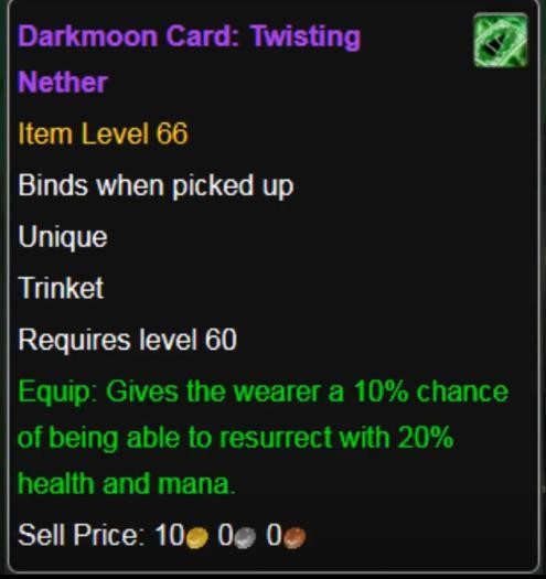 魔兽世界：游戏中IMBA复活手段！骑士强无敌续命卡片JJC有BUG