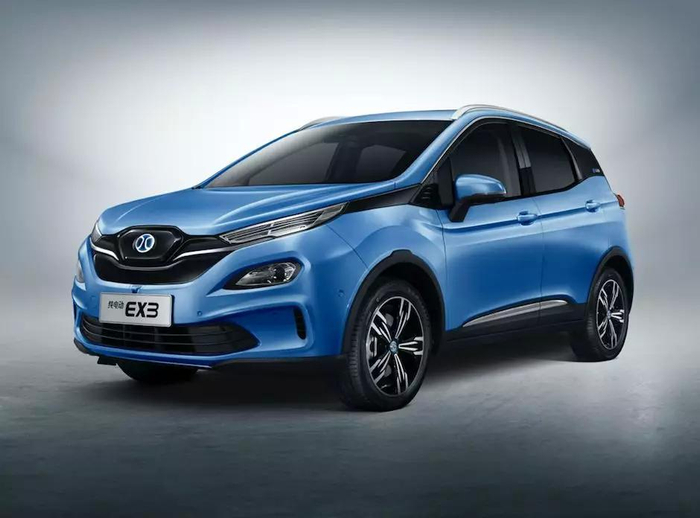 工况续航破500km的EX3带队，北汽新能源上海车展大动作