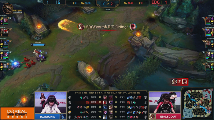 IG化身OMG基地40血翻盘EDG，Scout虽败犹荣，厂长伤害引争议