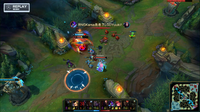 RNG迎来S9首胜，新AD拿出德莱文自证，小虎状态神勇秀翻全场！