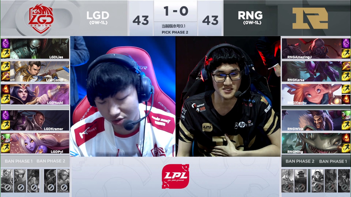 RNG迎来S9首胜，新AD拿出德莱文自证，小虎状态神勇秀翻全场！