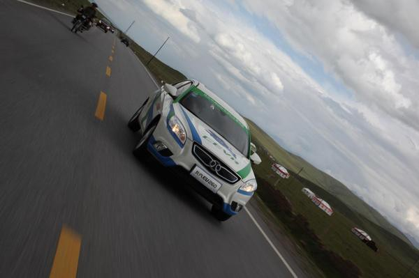 型男用实力正言 实测北汽EU260