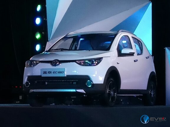 北汽EC180目标销售10万台 起步价不到5万