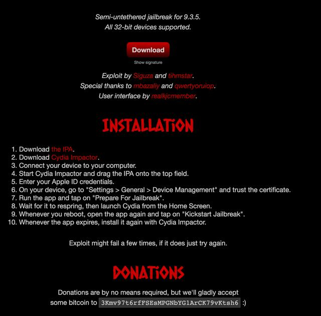 iOS9.3.5越狱来了，iPhone4S有望降级系统版本