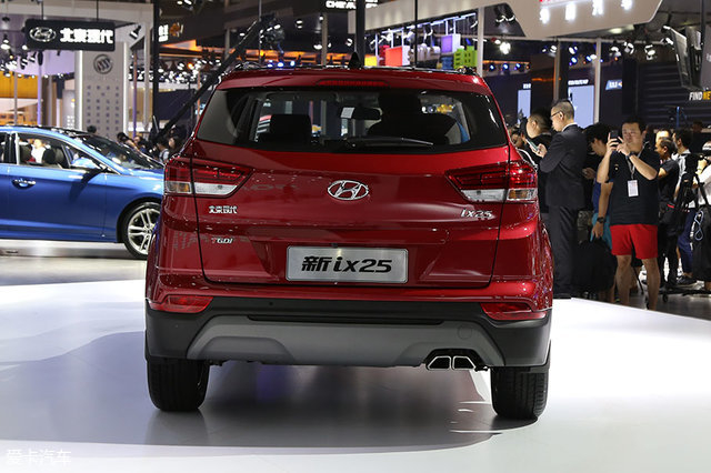 2017 成都车展 北京现代 ix25静态评测