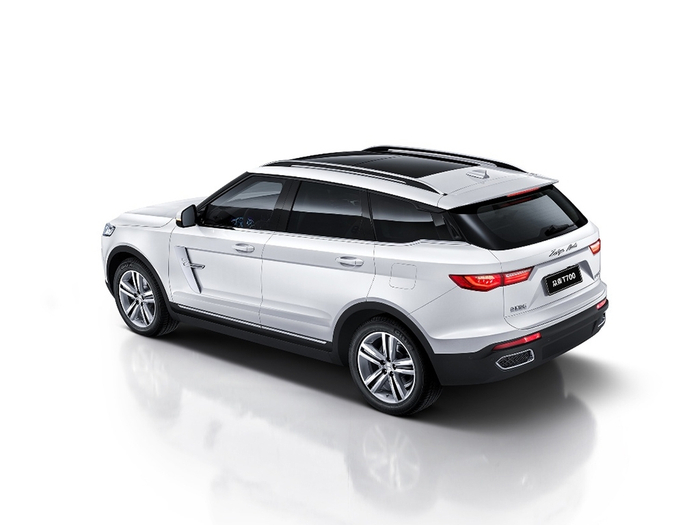 众泰T700L官图发布 拥有7座/更大尺寸