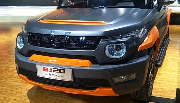 全新北京BJ20发布, 搭载1.5T发动机, 配全景天窗, 起售价为9.68万元