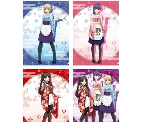 剧场版《Fate HF》咖啡厅活动樱cafe公开视觉图及商品