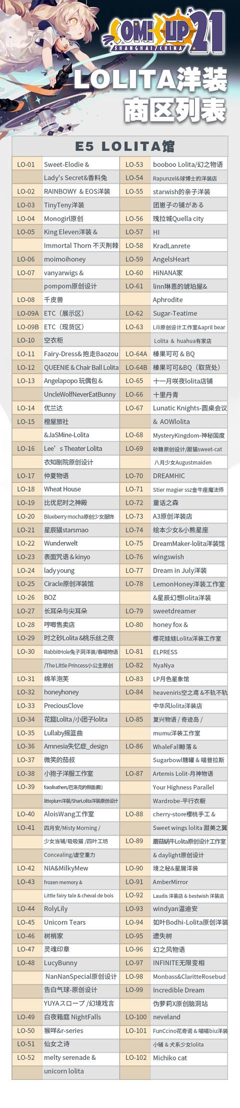 COMICUP21魔都同人祭等你来