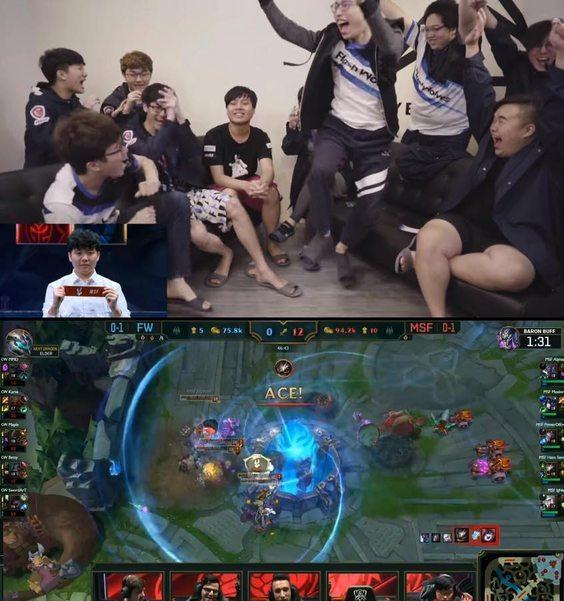 台湾网友讨论WE胜FW：EDG路上有伴了