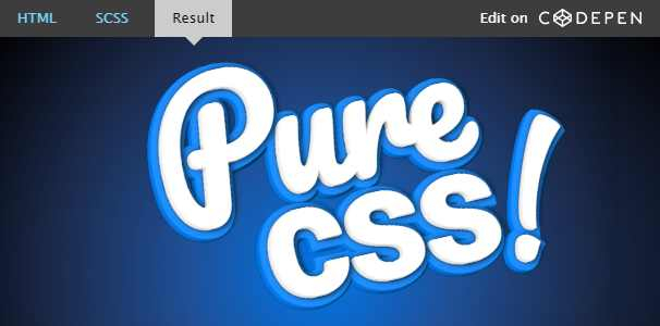 Cool！15个创意的 CSS3 文本效果