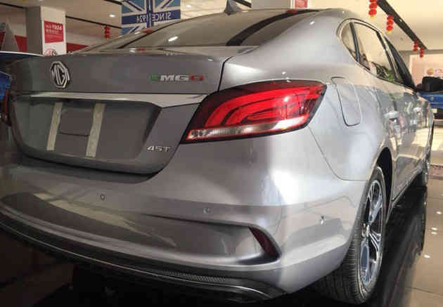 名爵MG6混动版量产实车曝光 有望3月上市！