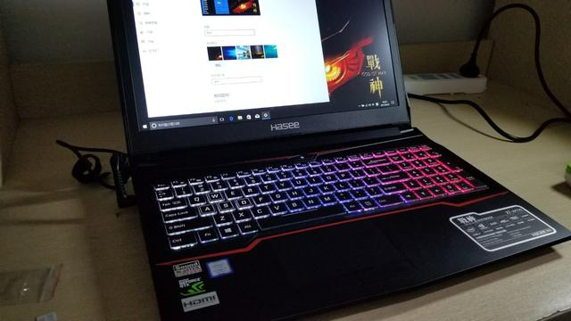 战神Z7-KP7GS用i7-7700HQ+1060独显，周末我只想在家好好开黑