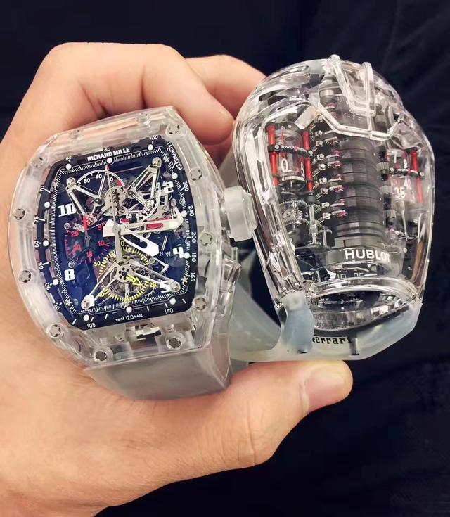 王思聪带2000万元的透明手表：看完你就知道为什么这么贵