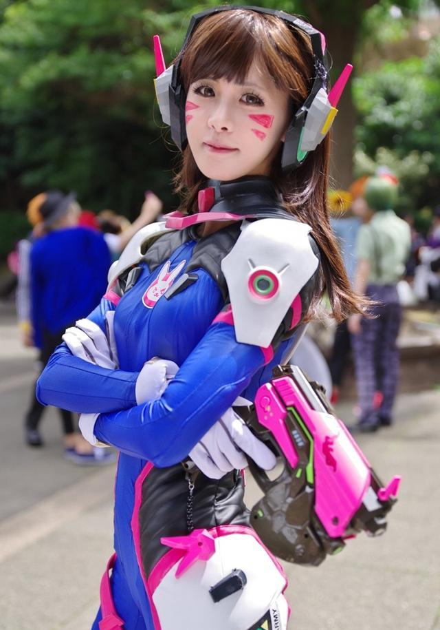 这个源氏不要太帅这个DVA另类可爱 守望先锋精选cos合集