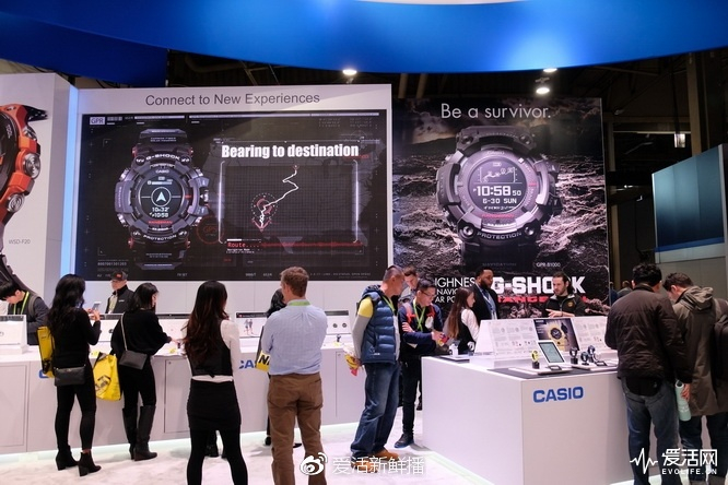 CES2018 | G-Shock Rangeman户外手表：晒太阳4小时导航1小时