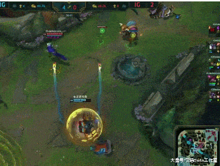 GIF: 从UZI韦鲁斯和JKL霞的博弈来看, UZI这波操作有多细节!