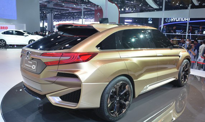 帅过奔驰GLE 2.0T+9AT 本田这款7座大溜背SUV要火？