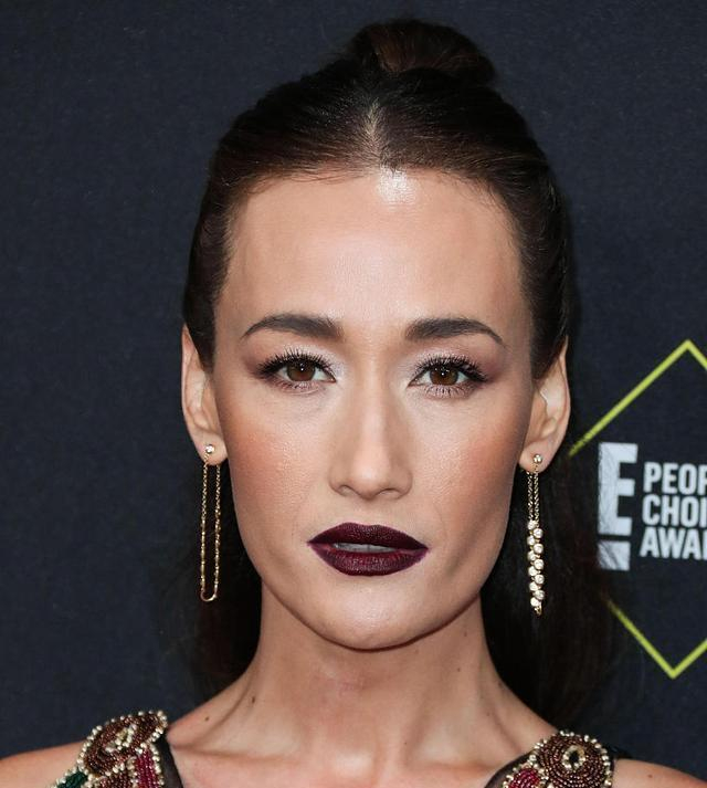 吴彦祖前女友Maggie Q化中毒妆，穿开衩裙气场强|开衩裙|吴彦祖|前女友_新浪新闻