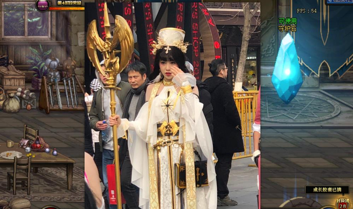 DNF：被玩家称为顶的COS，亮点太多，必须要用放大镜看|二次元|奶妈|小姐姐_新浪新闻