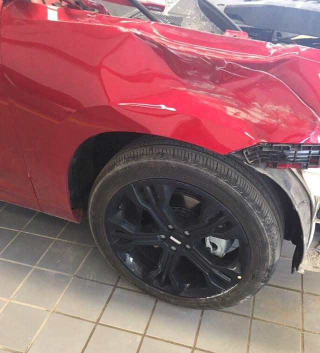 长城魏派4S店内, 看到一辆受伤的VV7, 才知道这车质量怎么样