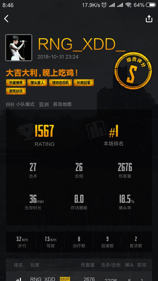 RNGXDD直播中再次27杀吃鸡被封号，发文质问蓝洞：到底谁不正常