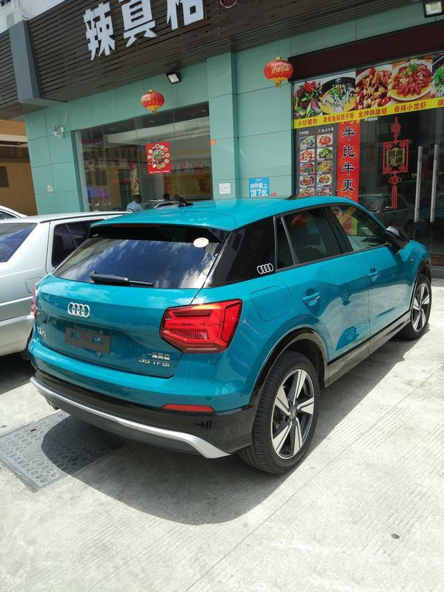 实拍国产奥迪Q2L S-Line！起售价或不到20万，后排坐垫长度感人