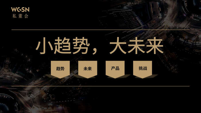 遇见小趋势，预见大未来 | WGSN私董会