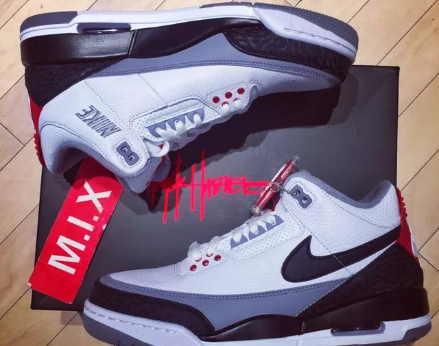 货量无敌小！AJ3“Tinker”开箱测评|白水泥|鞋盒|气垫_新浪新闻