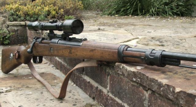 毛瑟98k狙击步枪，高清近照，现实中你还喜欢它吗？