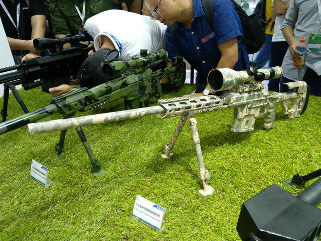 珠海航展8.6X70mm子弹狙击枪亮相！未来或装备解放军|子弹|口径|狙击枪_新浪新闻