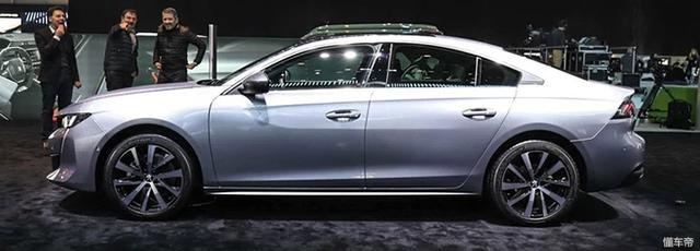 无框车门獠牙LED灯，1.6T+8AT还有可变悬架，全新标致508要翻身