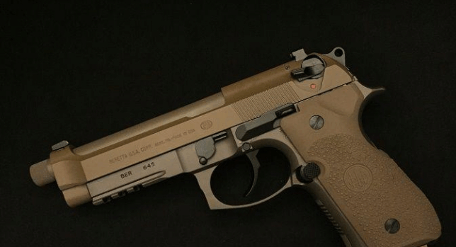 BERETA M9的开放式套筒, 设计多数借鉴于二战德军P38手枪