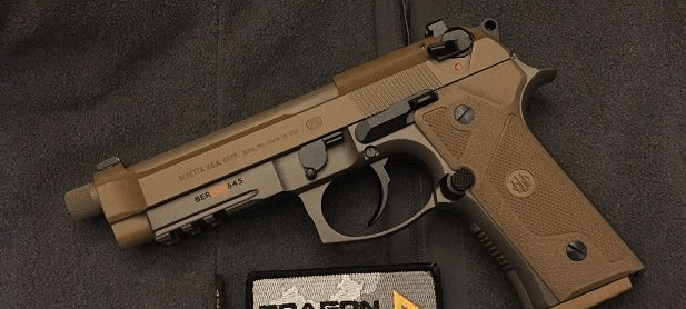 BERETA M9的开放式套筒, 设计多数借鉴于二战德军P38手枪|贝雷塔|手枪|套筒_新浪新闻