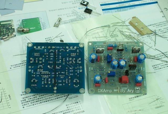 DIY 大牛 DX AMP 后级扩大机附（电路图）