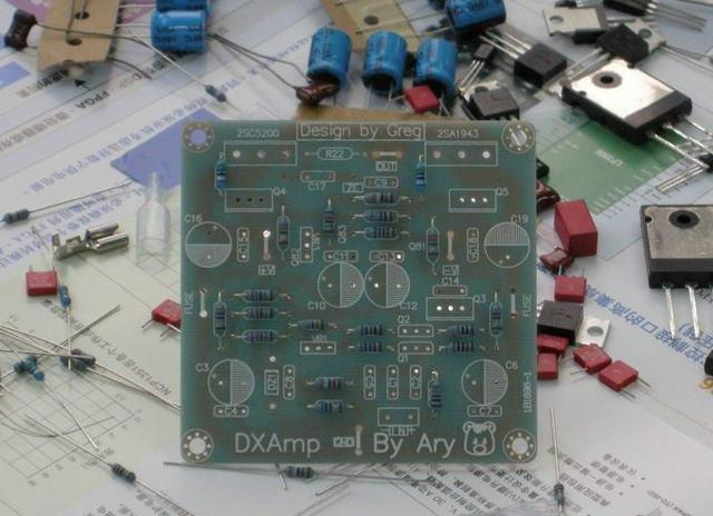 DIY 大牛 DX AMP 后级扩大机附（电路图）