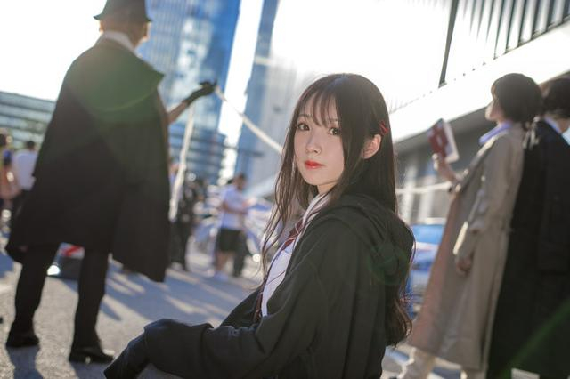 《COS小课堂》JK Cosplay广州cicf国庆动漫游戏展现场场照返图|COS小课堂|小姐姐|展场_新浪新闻