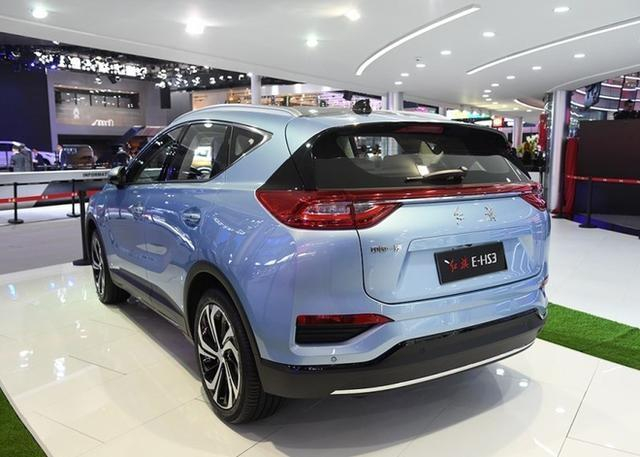 红旗要翻身！E-HS3工厂实拍，颜值不输奥迪Q5，续航390km