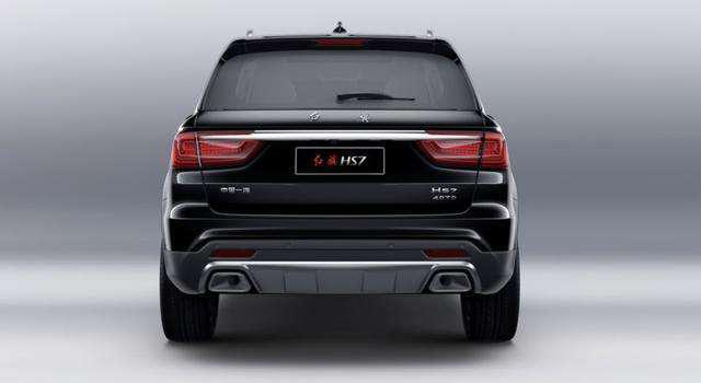 红旗给中国品牌涨脸了，HS7将上市配3.0T发动机爱信8AT售45万起