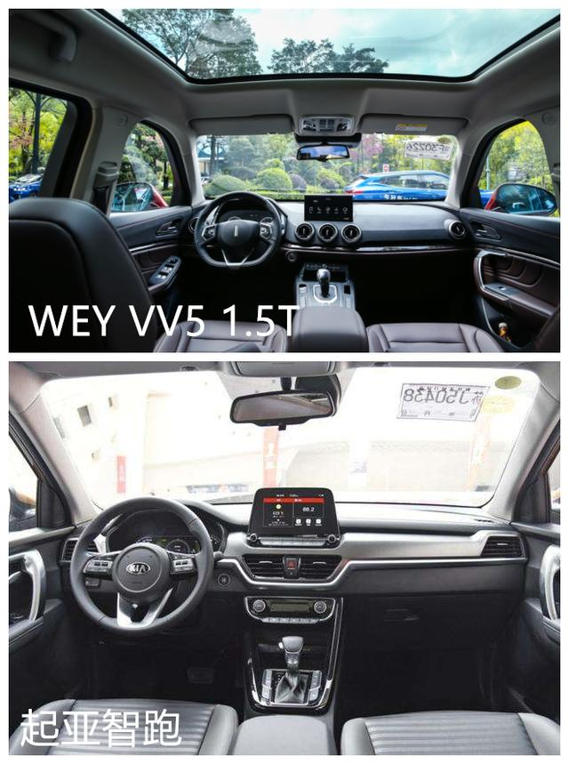 自主高端VS韩国合资，WEY VV5与起亚智跑谁是"肉鸡"？