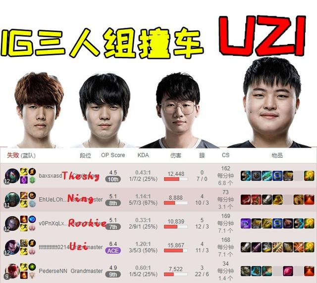 电竞春晚回归，UZI遭遇IG三人组，掏出快乐风男却被坑了？