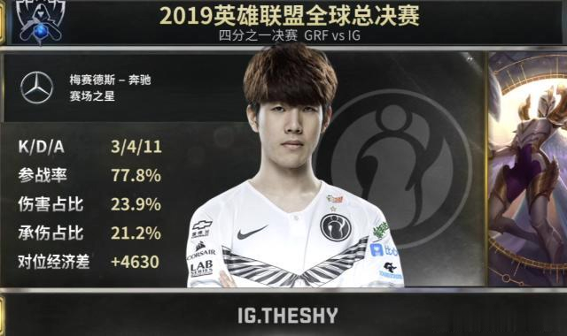 一半天使，一半恶魔，the shy成功把GRF送走了！