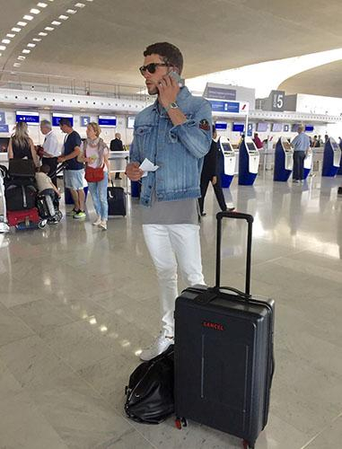 明星新宠 – Lancel Aviona系列旅行箱