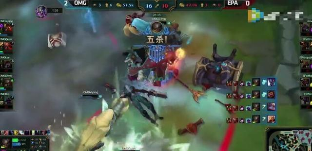 LPL史上最经典的五杀时刻TOP5