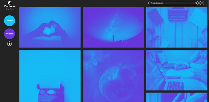 设计神器ShapeFactory——LOGO、Duotone图片一键生成！|神器|色卡|图片