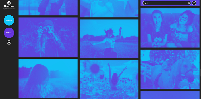 设计神器ShapeFactory——LOGO、Duotone图片一键生成！|神器|色卡|图片