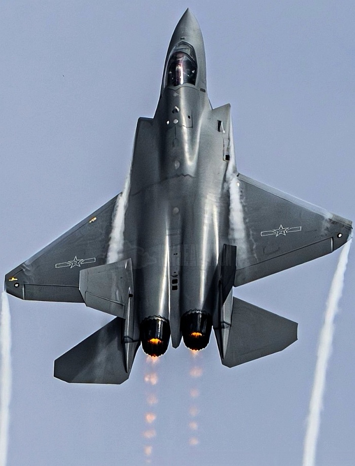 我国列装J-35A隐形战机，全球唯一双五代机国家|阅兵|雷达|全球_新浪新闻