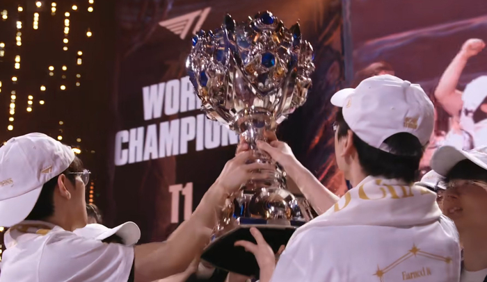 T1击败KT夺得S15冠军，Faker收获第六冠|T1|Faker|决赛_新浪新闻