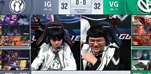 LOL-LPL：Rookie妖姬单切女警力挽狂澜，iG2-1险胜VG