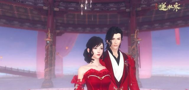 蹭热第一名!逆水寒又搞事520,纯黑示爱装,旗袍配黑丝YYDS